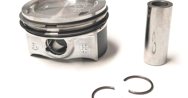 Piston with Rings for Vauxhall 1.4 - A14NE, B14NE, D14NEJ