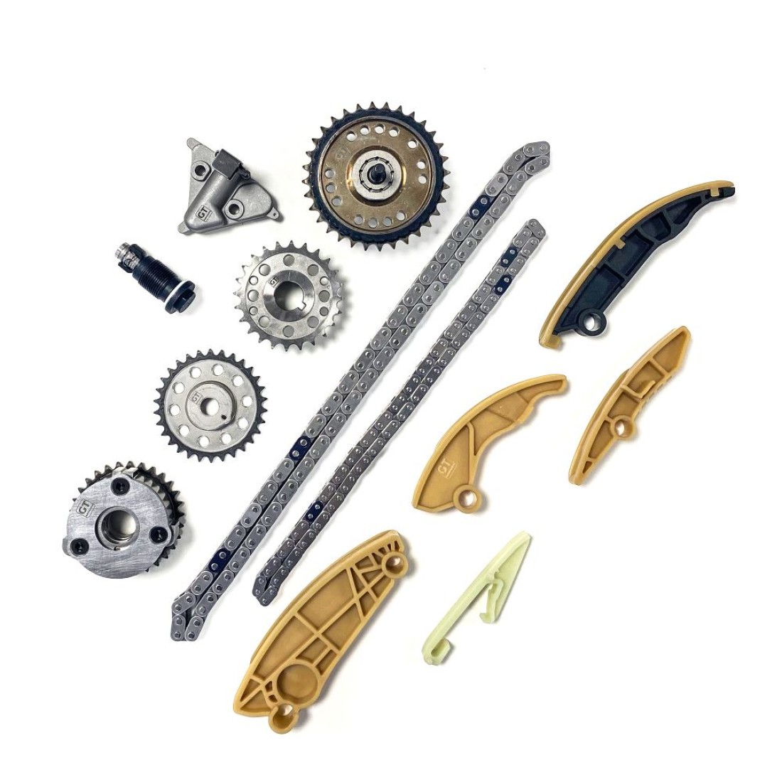 Timing Chain Kit with Gears & VVT for Jaguar E-Pace, F-Pace, XE, XF 2.0 ...