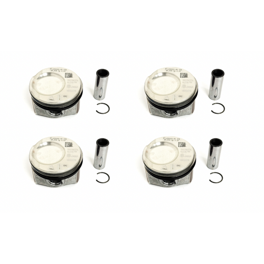 Set of 4 Pistons for Jeep Compass & Renegade 1.3 T-GDi - 55282328 & GSE-T4