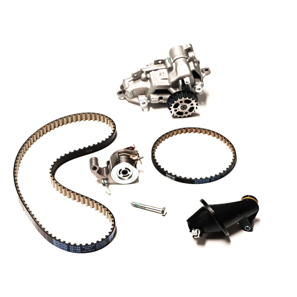 Dayco Timing Belt Kit with Oil Pump, OP Belt & Strainer for Ford 2.0 ...