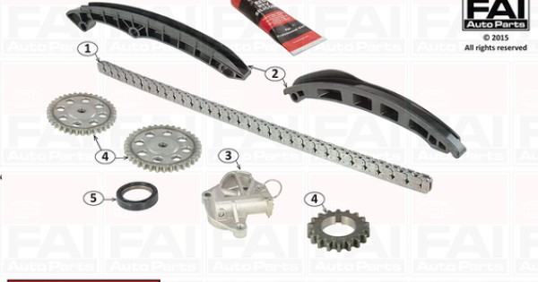 Timing Chain Kit for VW Volkswagen Polo 1.2 12v -BZG, CGPA, CGPB