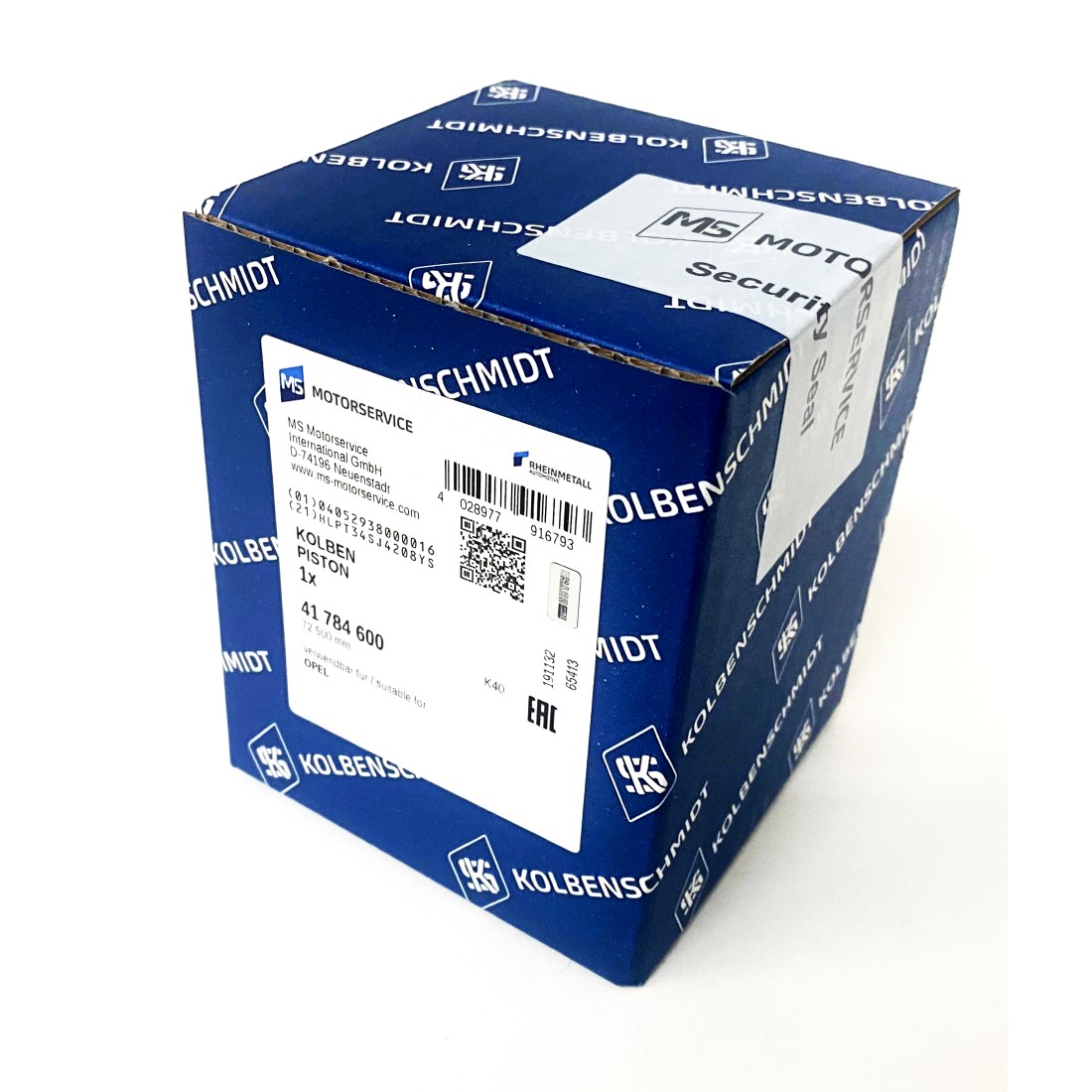 4 Pistons for Opel Astra, Cascada, Corsa, Insignia, Meriva, Mokka ...