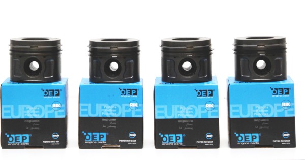 Set of 4 Pistons For Land Rover Defender 2.2 TD4 - DT224