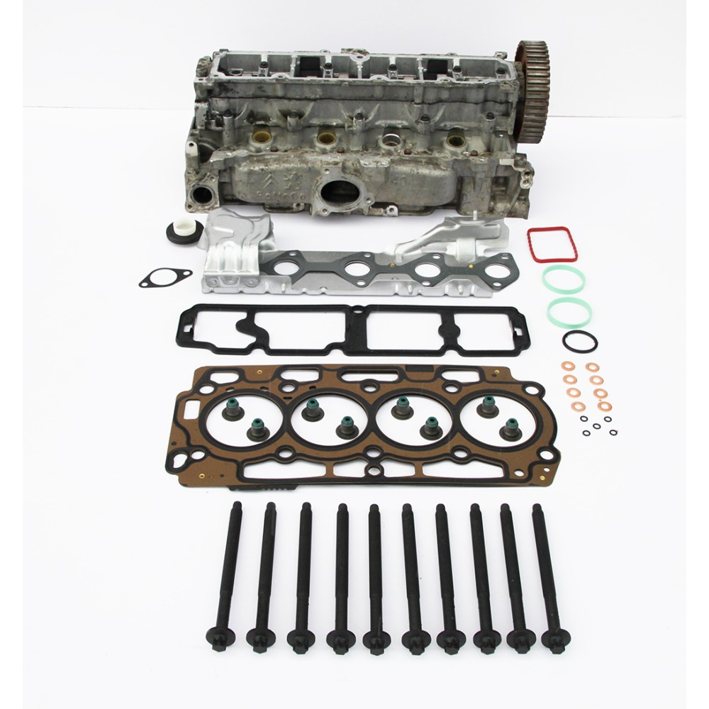 Reconditioned Cylinder Head with Gasket Set & Head Bolts for Ford 1.6 ...
