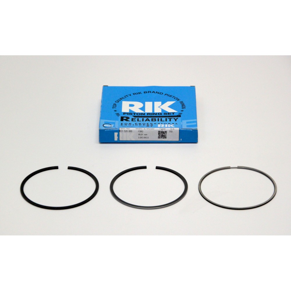 Set of 4 Piston Rings for Ford 2.4 TDCi