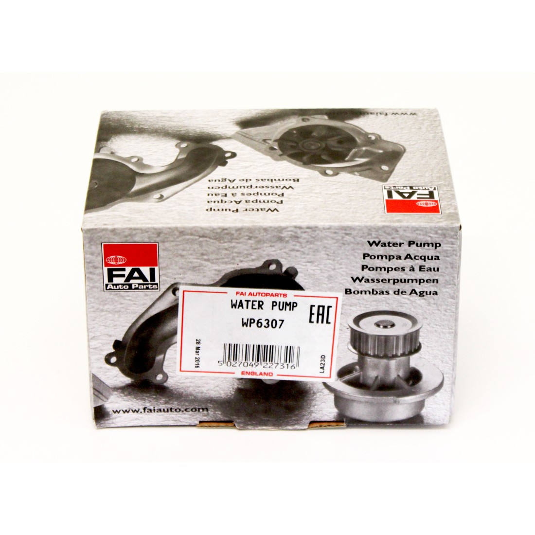 Water Pump for Audi 1.9, 2.0 TDi